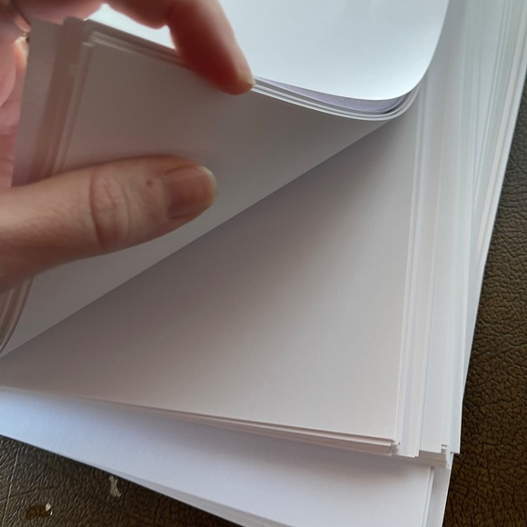 Art | 8100 Sheets Of White Scrapbook Paper | Poshmark